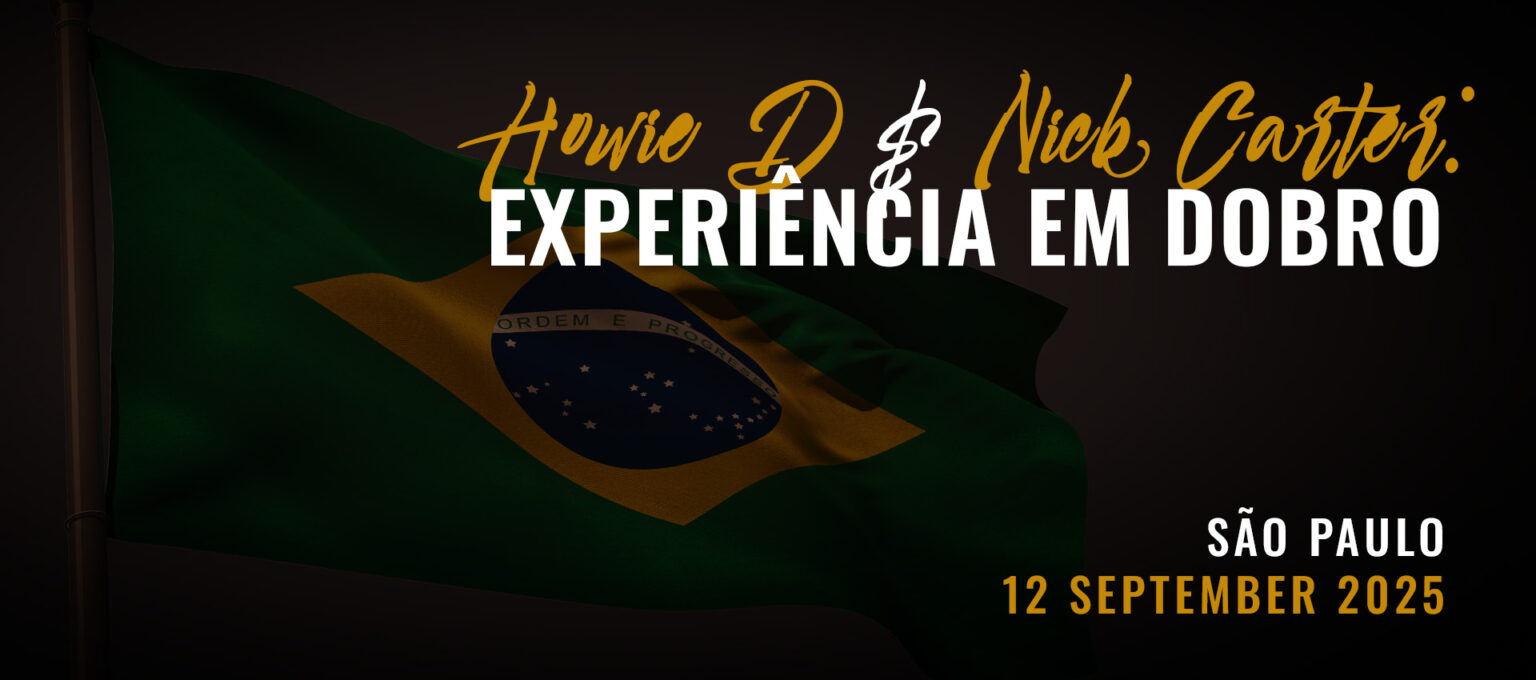 Howie D & Nick Carter: Experiência em dobro – São Paulo – Howie D